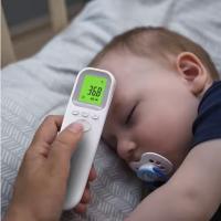China 3cm - 5cm Measuring Distance Infrared Forehead Thermometer Digital Surface Thermometer for sale