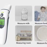China White No Touch Infrared Medical Thermometer Reads Instantly With 20s Auto Shut Off for sale