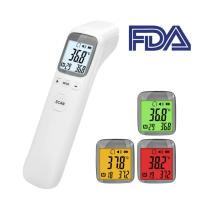 China Fever Alarm Digital Touchless Forehead Thermometer With 0.4-1 Inch Measurement Distance for sale