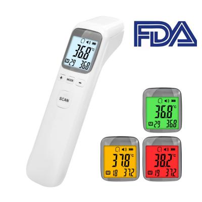 China Non Contact Infrared Medical Forehead Thermometer With Measuring Distance 1cm - 3cm for sale