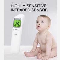 China Non Contact Infrared Medical Forehead Thermometer With Measuring Distance 1cm - 3cm for sale