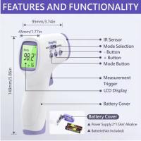 China 3VDC Body Infrared Thermometer Operating Environment 10 - 40°C Body Surface Thermometer for sale