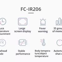 China ±0.2℃/0.4℉ Accuracy Portable Body Scan Thermometer 3VDC For Adults And Children for sale