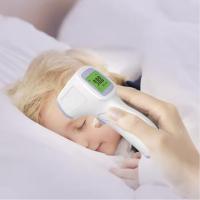 China DC 3V Battery Power Forehead Infrared Thermometer With 35 Groups Data Storage for sale