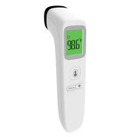 China Touchless Infrared Forehead Thermometer With 2 AAA Batteries And Fever Alarm for sale