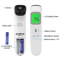 China Accurate Digital Handheld Infrared Thermometer Non Contact With Color Display for sale
