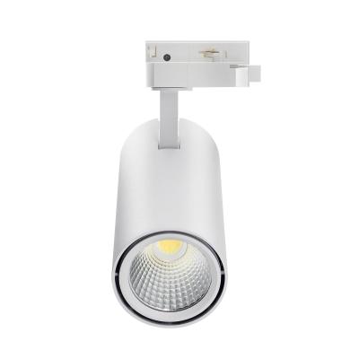 China 30w led track light 110LM/W 90RA Dimmable F1 plus Series LED track light,  Lifud driver + TYF LED, 5 CCT by DIP switch for sale
