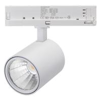 China LED track light heads 10W Bridgelux LED Chip 97Ra 100LM/W 4-wire 3-phase  flicker free Dimmable Black for shop for sale