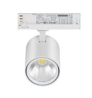 China LED track light heads 10W Bridgelux LED Chip 97Ra 100LM/W 4-wire 3-phase  flicker free Dimmable Black for shop for sale