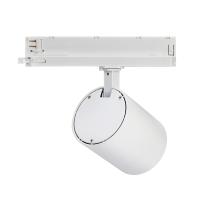 China LED track light heads 10W Bridgelux LED Chip 97Ra 100LM/W 4-wire 3-phase  flicker free Dimmable Black for shop for sale