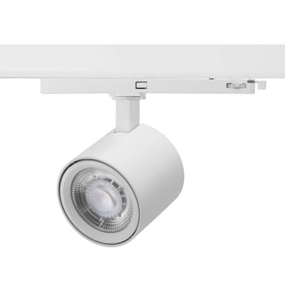 China led kitchen ceiling track lighting dimmable 40W White aluminum housing 15° beam angle 5000K IP44 5years warranty for sale