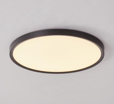 China Anti Glare Ceiling LED Panel Light 3 colors changing Ceiling mounted 400mm 32W 3200LM IP42 80Ra built in driver for sale