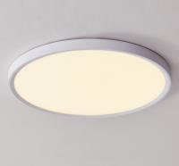 China Anti Glare Ceiling LED Panel Light 3 colors changing Ceiling mounted 400mm 32W 3200LM IP42 80Ra built in driver for sale