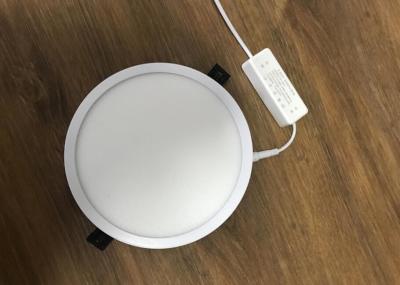 China White 18w Led Recessed Ceiling Panel Lights 1800lm For Supermarket / Exhibition for sale