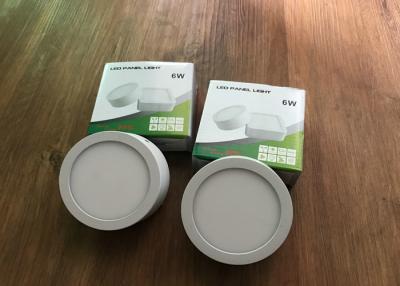 China Round Led Slim Panel Light 6 Watt Ip20 Ce No Strobe With Ic Constant Driver for sale