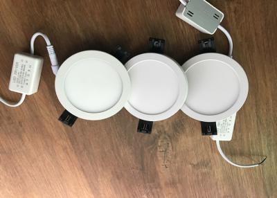 China LED Slim Panel Light 6w 90mm Recessed Mounted Warm White IP20 PMMA LGP for sale
