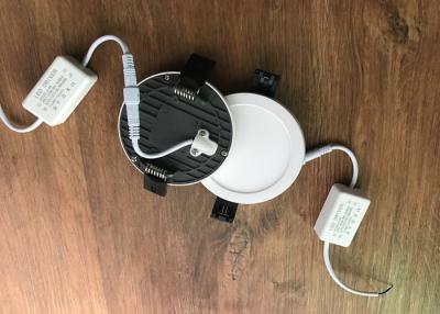 China 6 Watt Recessed LED Slim Panel Light Aluminum 50,000 hours 4000K 80RA 500LM 3 years for sale