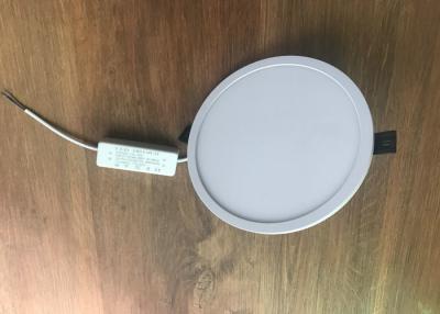 China 18w LED Slim Panel Light 4000K Recessed Mounted 1600LM Black Aluminum Dimmable  PMMA for sale