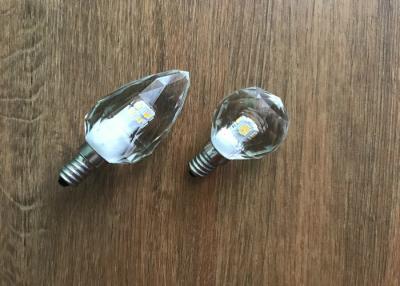 China 80ra E12 Led Candle ac120v , High Bright Decorative Crystal Light Bulbs for sale