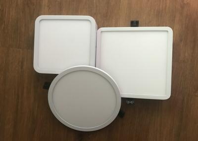 China Embedded Mounted Led Slim Panel Light 24w Wood White With Narrow Edge 8mm for sale
