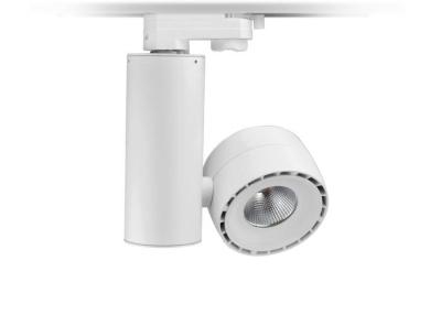 China IP20 15W LED Ceiling Track Lights 90Ra Lifud Driver 60 Degree with 3 Wires for sale