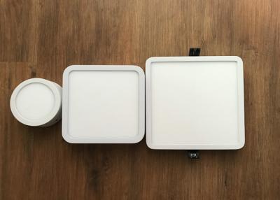 China Black Aluminum Ultra Thin Led Panel Light Ic Isolated With Narrow Electroplating for sale