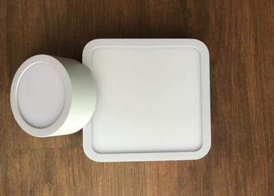 China 12w Square Led Slim Panel Light White Black Fixture 960lm 3mm Lgp Thickness for sale