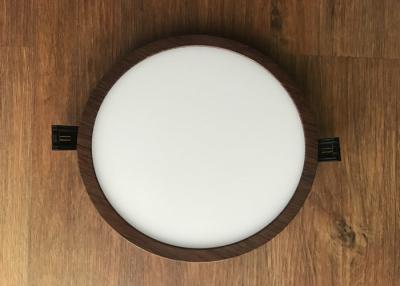 China 18W LED Round Flat Panel Light 80RA 4000K 80LM / W For Parks , Parking Lots for sale
