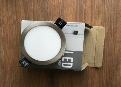 China Energy Saving LED Slim Panel Light Recessed 6W 30000 Hours Long Lifespan for sale
