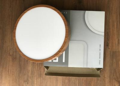 China 24w Wood Color Dimmable LED Panel Light IP20 6500K 2400LM PMMA Aluminum for sale