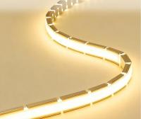 China Aluminum profile bend freely on site Diffuser Covers Included Bending Aluminum LED Strip Profiles Surface Mounted Recessed Suspended Installation Method Durable Lighting Channel Solutions for sale