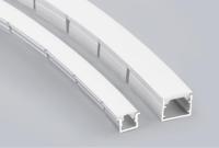 China Aluminum profile bend freely on site Diffuser Covers Included Bending Aluminum LED Strip Profiles Surface Mounted Recessed Suspended Installation Method Durable Lighting Channel Solutions for sale