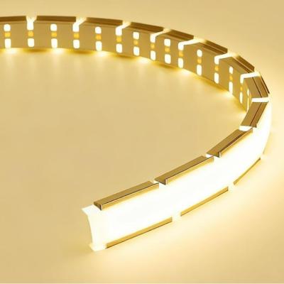 China Aluminum profile bend freely on site Diffuser Covers Included Bending Aluminum LED Strip Profiles Surface Mounted Recessed Suspended Installation Method Durable Lighting Channel Solutions for sale