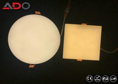 China 30W Back Lighting Dimmable Recessed LED Panel Light 3000K Aluminum AC 220V for sale