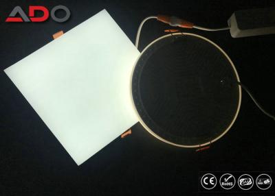 China 1320LM PC + Aluminum Slim Recessed LED Panel Light 12W / LED Kitchen Ceiling Lights for sale