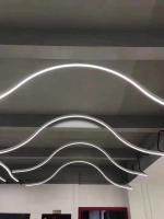 China Cusomized 2m 3m Bendable LED Aluminum Profile Extrusion for sale