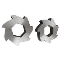 China HRC 57-59 Double Shaft Shredder Blade 500mm Diameter for Plastic Shredder Machine for sale