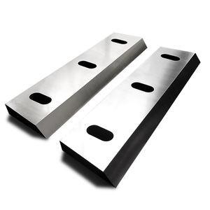 China Double Shaft Scrap Metal Crusher Knife Blade 270 mm Tire Shredder Blades 62 HRC for sale