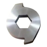 China D2 Garden Shredder Blade 60x60x30mm Branch Cutting Machine Knife for Wood Industry for sale