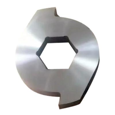 China D2 Garden Shredder Blade 60x60x30mm Branch Cutting Machine Knife for Wood Industry for sale