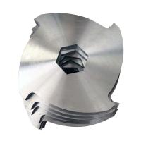 China D2 Tool Steel Shredder Knives 34x34x20.5mm Custom Industrial Plastic Cutting Blades for sale