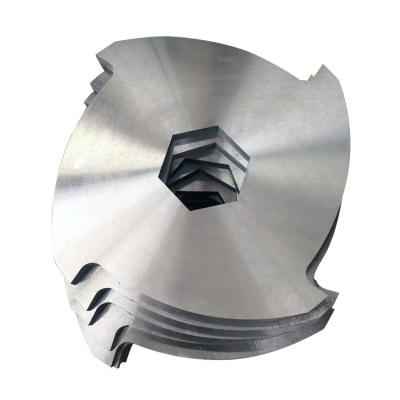 China D2 Tool Steel Shredder Knives 34x34x20.5mm Custom Industrial Plastic Cutting Blades for sale