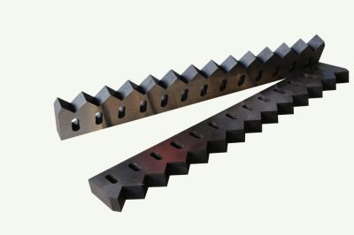 China Wood Industry Garden Shredder Blade 300 mm Branch Cutting Machine Knife 57-60 HRC for sale