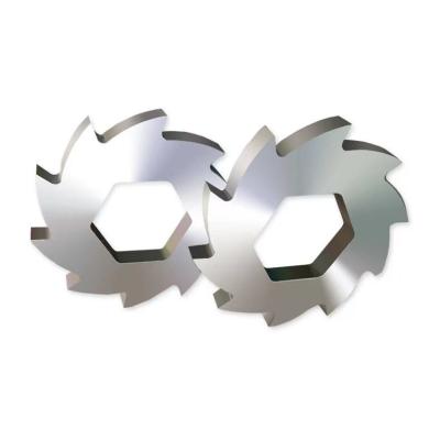 China OEM Tungsten Carbide Hard Metal Crusher Blades 58-60 HRC for Plastic Recycling Machine for sale
