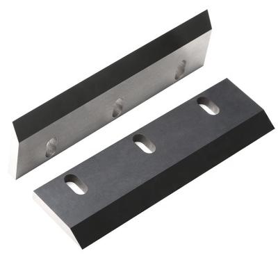 China 9CrSi SKD11 D2 Industrial Shredder Blade 48-68HRC For Cable Tyre Wood Plastic Crusher for sale