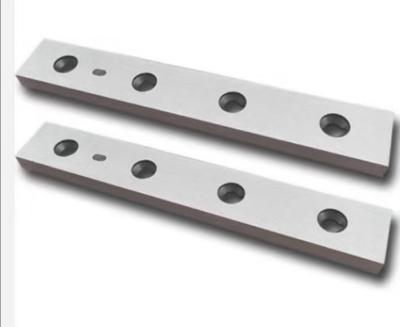 China Excavator Hydraulic Rebar Cutting Scrap Shear Blade 58-62HRC Custom Size for sale