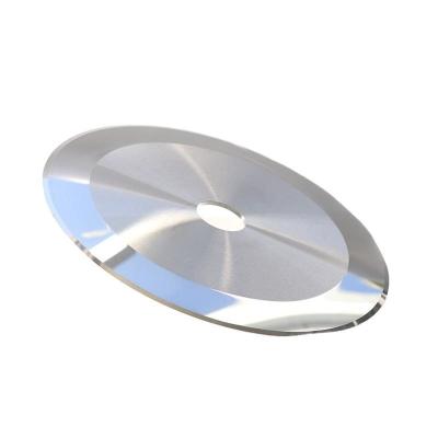 China Tungsten Steel Round Double Bevels Rotary Slitting Blades OD160-610mm for Sheet Metal for sale