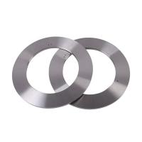 China SKD11 D2 M2 Slitting Knife Coil Rotary Slitting Blades 0.002mm Tolerance for Slitter Machine for sale