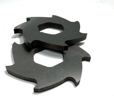 China Custom High Precision Slitting Machine Circular Cutting Blades Round Slitter Knives HRC55-57 for sale