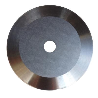 China Custom Tool Steel Beveled Shear Slitting Circular Blade 600mm OD 0.001mm Flatness for sale